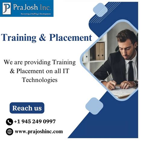 Prajosh Inc On Linkedin Training Placement Placementopportunities