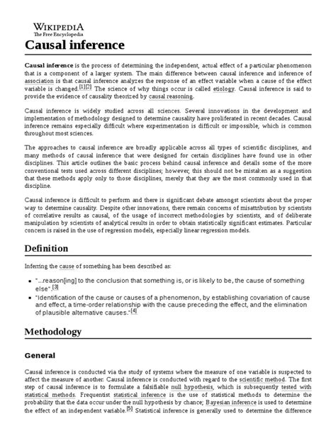 causal inference pdf causality observation