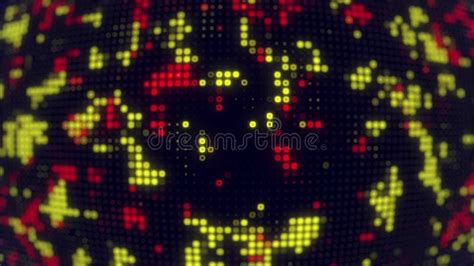 Digital Technology Grid Line Mosaic Tile Pattern Loop Motion Stock Footage Video Of Lines