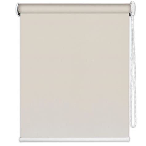 Persiana Blackout Rolo 180x160 Branco Marfim Cinza Vinílico