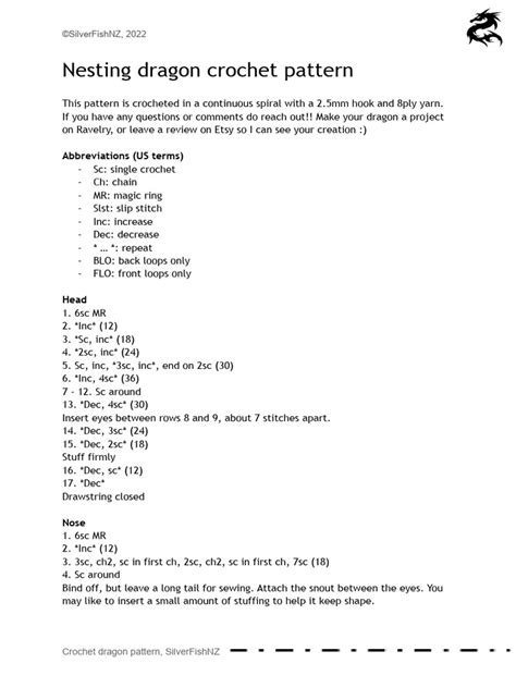 Nesting Dragon Final Pdf