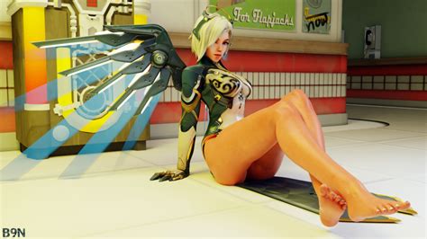 Rule 34 1girls 3d Angela Ziegler B9n Barefoot Feet Foot Fetish Mercy