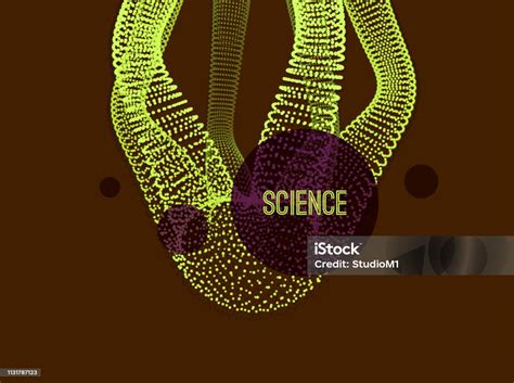 3d 연결 구조 미래 지향적 인 기술 스타일 추상적인 디자인입니다 벡터 일러스트입니다 광고 마케팅 프레젠테이션 카드 및 전단지에