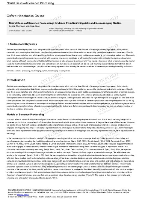 pdf neural bases of sentence processing evidence from