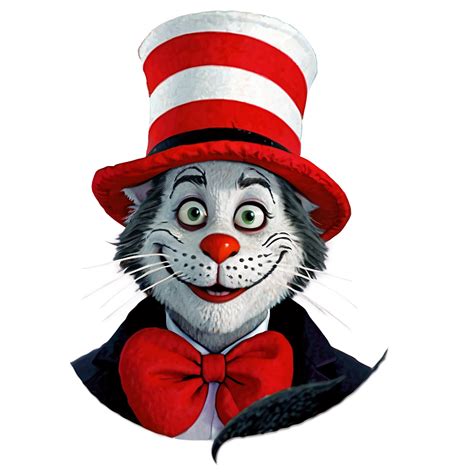 Cat In The Hat Png Png Images 100