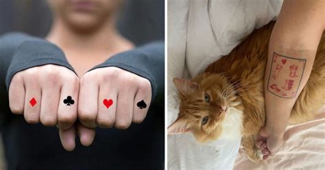 20 Gorgeous Playing Card Tattoo Ideas And Meanings
