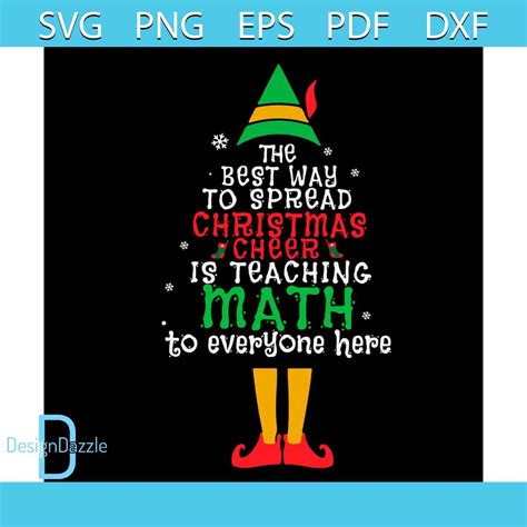 The Best Way To Spread Christmas Cheer Svg Christmas Svg I Inspire Uplift