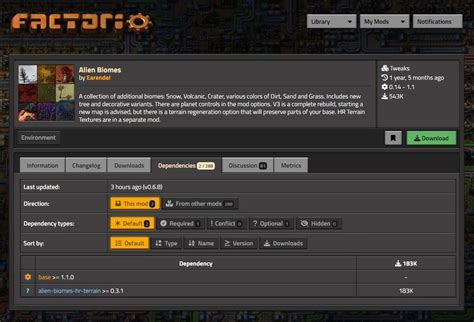 Did The Mod Portal Just Get An Update Rfactorio