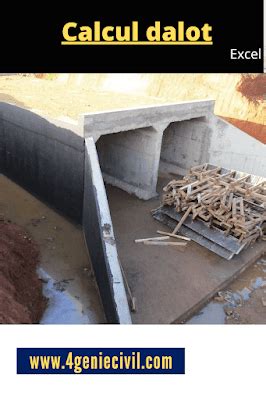 Calcul Dalot Excel Artofit