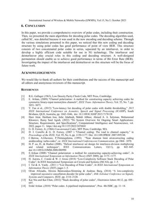 New Structure Of Channel Coding Serial Concatenation Of Polar Codes PDF