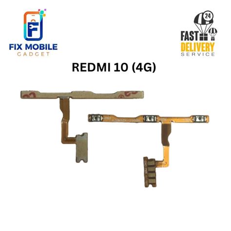 Xiaomi Redmi G G C X C On Off Volume Ribbon Flex Shopee Malaysia