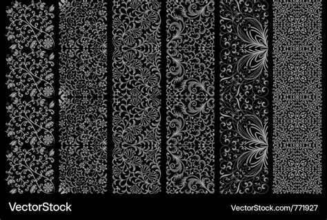 Ornate Floral Scroll Pattern Royalty Free Vector Image Ornate Floral Scroll Pattern Royalty Free Vector Image