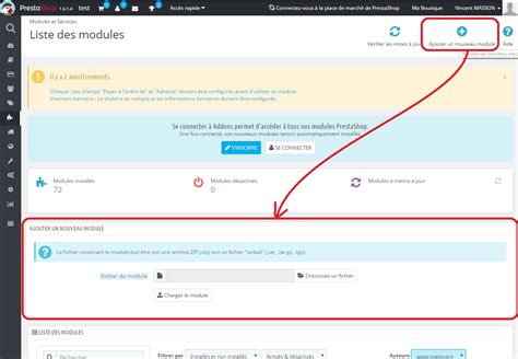 Installer Désinstaller Supprimer Un Module Prestashop Coeospro