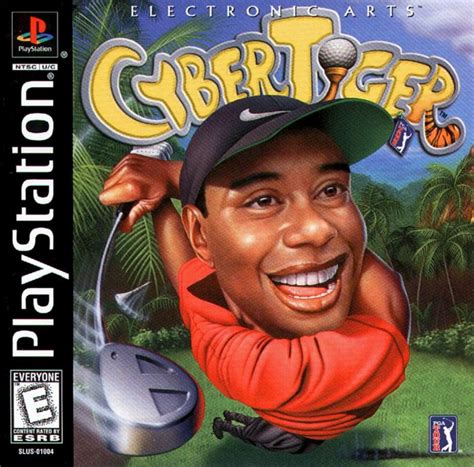 Cyber Tiger Ntsc Psx Front Playstation Covers Cover Century Over