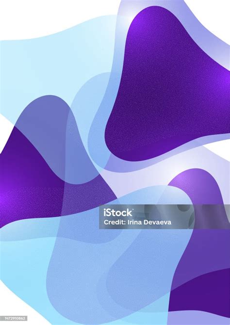 서로 겹치는 둥근 삼각형의 추상 배경 기하학적 트렌디 템플릿입니다 벽지 배너 배경 엽서 책 삽화에 대 한 벡터 그림 0명에 대한 스톡 벡터 아트 및 기타 이미지 Istock