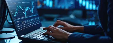 Premium Photo Analyzing Financial Data On Computer Screen