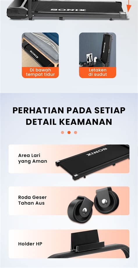 Jual Sonix Running Mat Treadmill STR01 Listrik Treadmill Elektrik Treadmill Listrik Treadmill