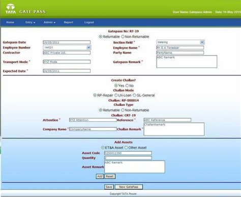 Material Gatepass Management System At Best Price In Navi Mumbai