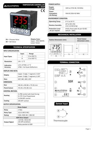 Multispan Tc P At Multispan PID Temperature Controller In Ahmedabad ID