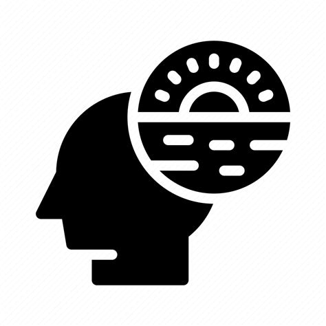 Mind Sun Positive Think Concept Happiness Optimistic Icon Mind Sun Positive Think Concept Happiness Optimistic Icon