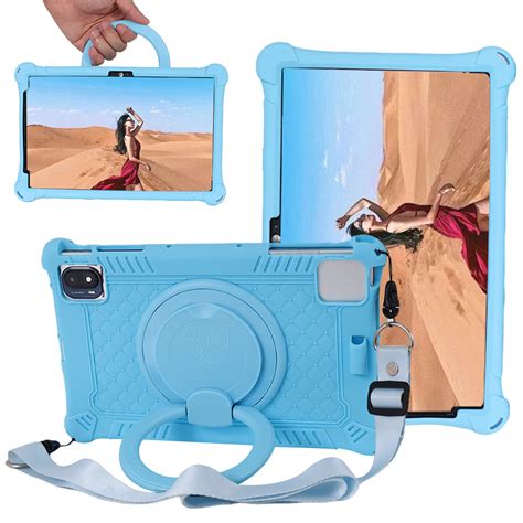 Soft Silicone Stand Case For Tcl Tab 10s 10 Hd 4g 10l Gen2 10 1inch