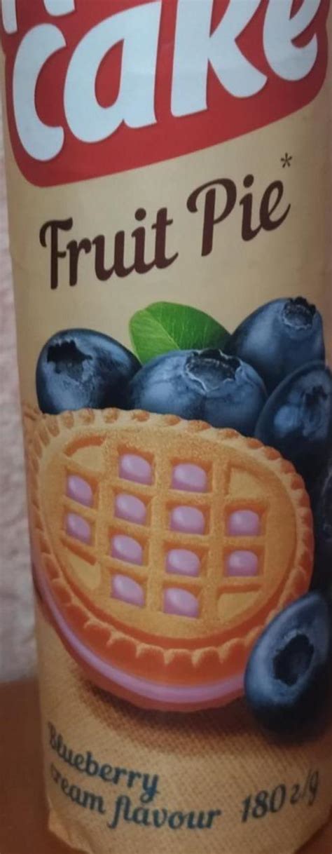 Печенье с черничным кремом Fruit Pie Multi Cake Рошен Roshen калорийность пищевая ценность ⋙