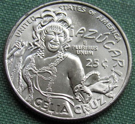 Error 2024 Celia Cruz D Error Quarter In Cod We Trust Great Condition