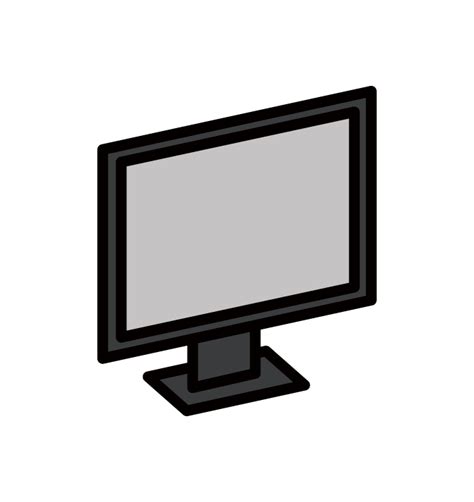 디스플레이 모니터 그림 무료 일러스트 소재집 Kukukeke