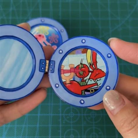 Spongebob Window Compact Mirror