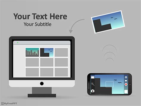 Free File Transfer PowerPoint Template Download Free PowerPoint PPT