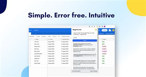 Excel Made Easy With Ai How Magicformulas Ai Technology Simplifies Formula Creation By