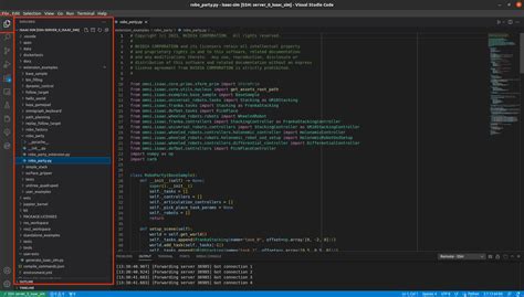 Cannot Open Source Code In Vs Code Isaac Sim Running On Aws Ec2