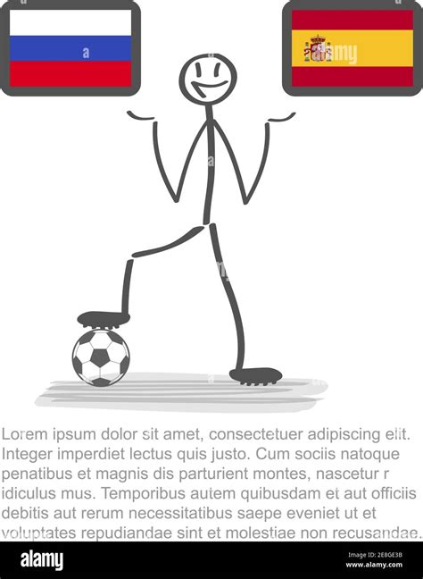 Football Soccer World Cup 2018 In Russia Country Vector Stackman