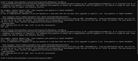 pydantic error in 7 rag conversational py · ai developer accelerator