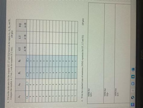 Solved Pre Lab 4 Comparator Circuit The Comparator Circuit