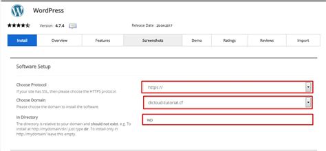 Panduan Install Wordpress Menggunakan Softaculous Di Cpanel Tutorial Dicloud