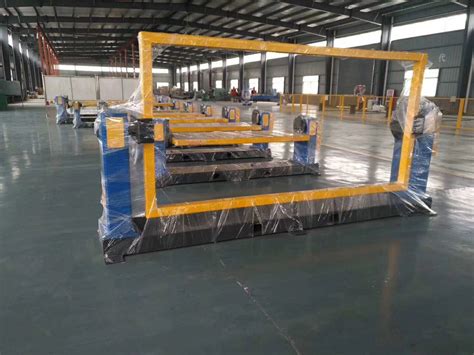 Single Axis Servo Welding Positioners Head To Tail Single Axis Flip