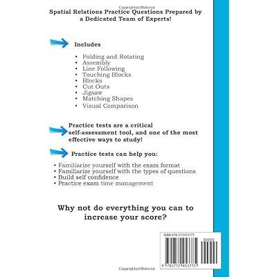 Buy Spatial Relations Practice Questions Spatial Relations And Spatial Reasoning Workbook