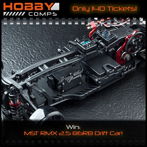 MST RMX RB Metal Grey Brushed RWD RTR Drift Car Hobby Comps