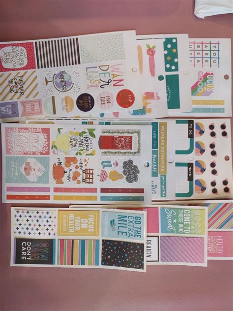 Sticker Sheets 11 Sheets On Carousell