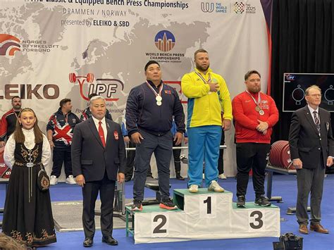 Mongolian Норвег улсын Драммен хотноо 2025 05 18 26 нд Equipped Хэвтээ шахалтын ДАШТ Open