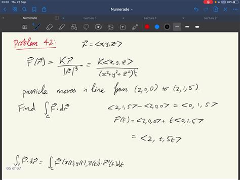 solved the force exerted by an electric charge at the origin on a