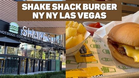 Shake Shack New York New York Las Vegas Brians World Food Vlog Las