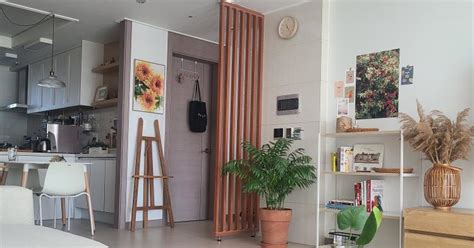 셀프 Diy 우드 파티션 셀프로 설치하여 공간 구분하기 하이홈스