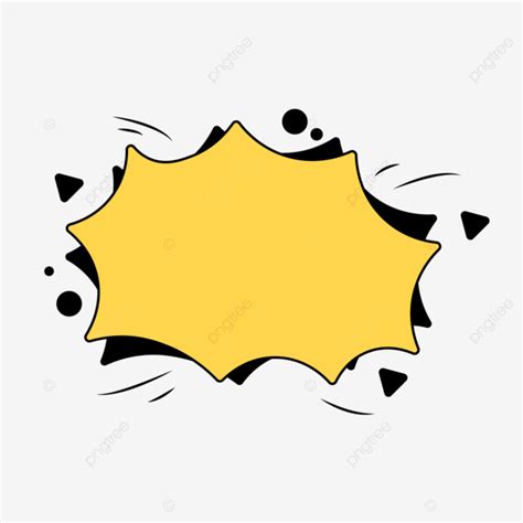 yellow dialog box empty text field vector dialog textbox blank png