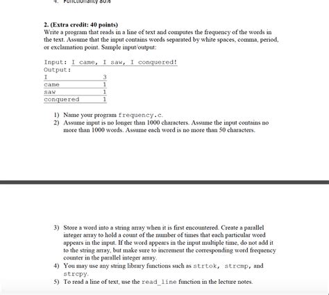 Solved Write A Program That Reads In A Line Of Text And