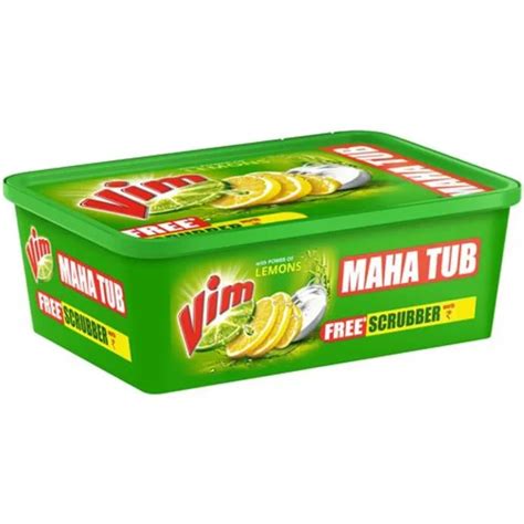 Vim Lemon Tub Diswash Bar 500gm Yatkart