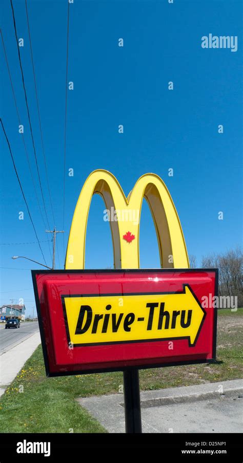 Mcdonalds Drive Thru Sign