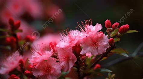 나무에 피는 분홍색 꽃 꽃 꽃 이미지 유행 아름다운 고화질 사진 사진 배경 일러스트 및 사진 무료 다운로드 Pngtree