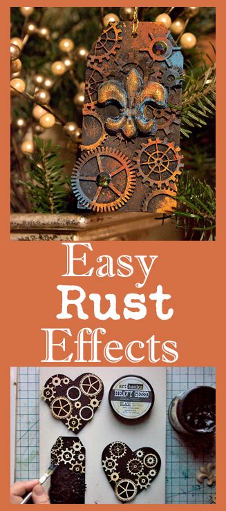 Easy Rust Effects The Graphics Fairy